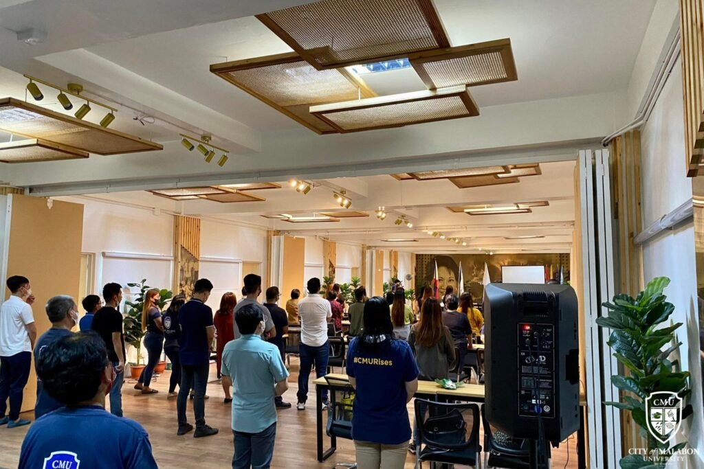 CMU holds its weekly Flag Raising Ceremony – City of Malabon University