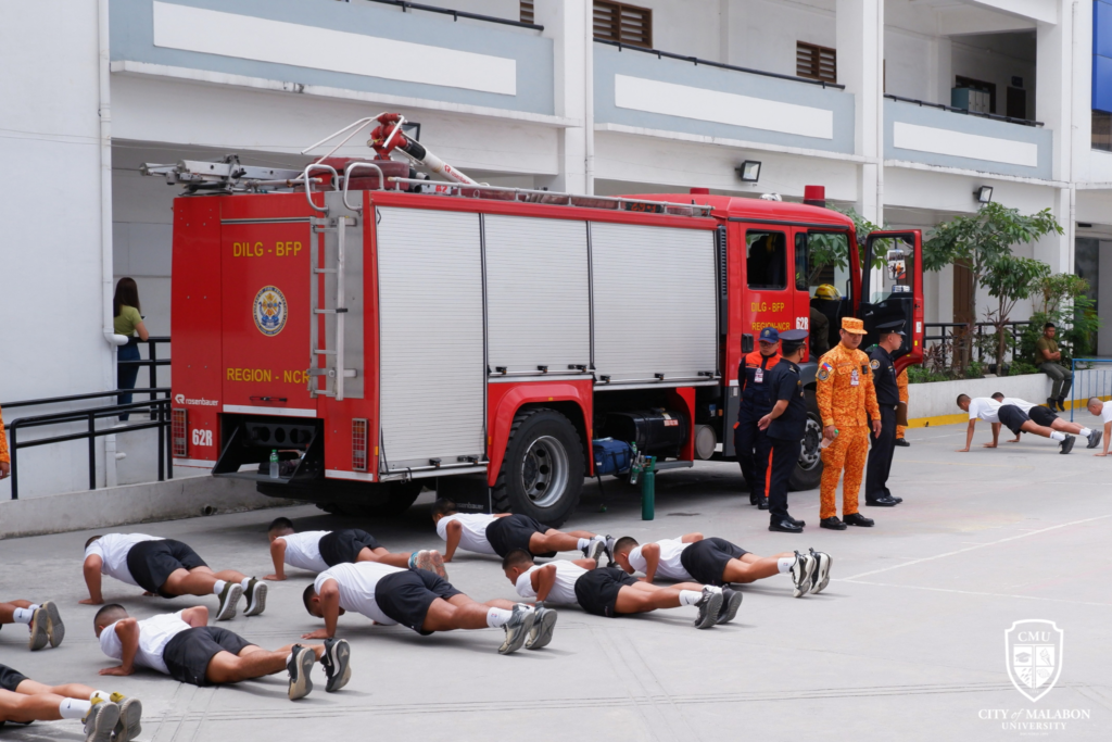 CMU's On-the-Job Training with the BFP! – City of Malabon University