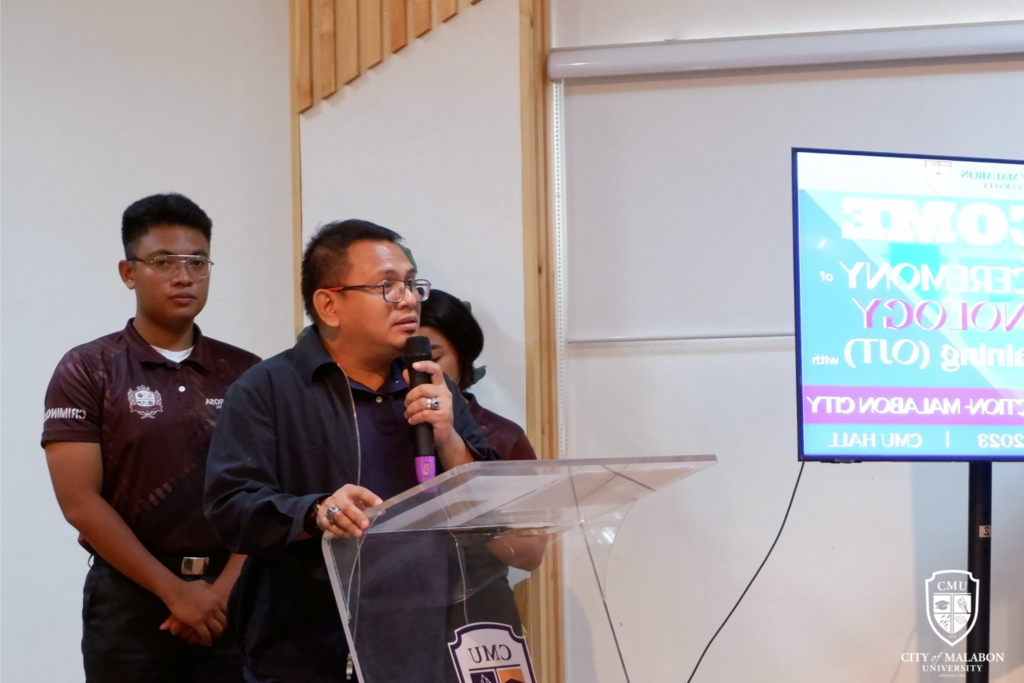 CMU's On-the-Job Training with the BFP! – City of Malabon University