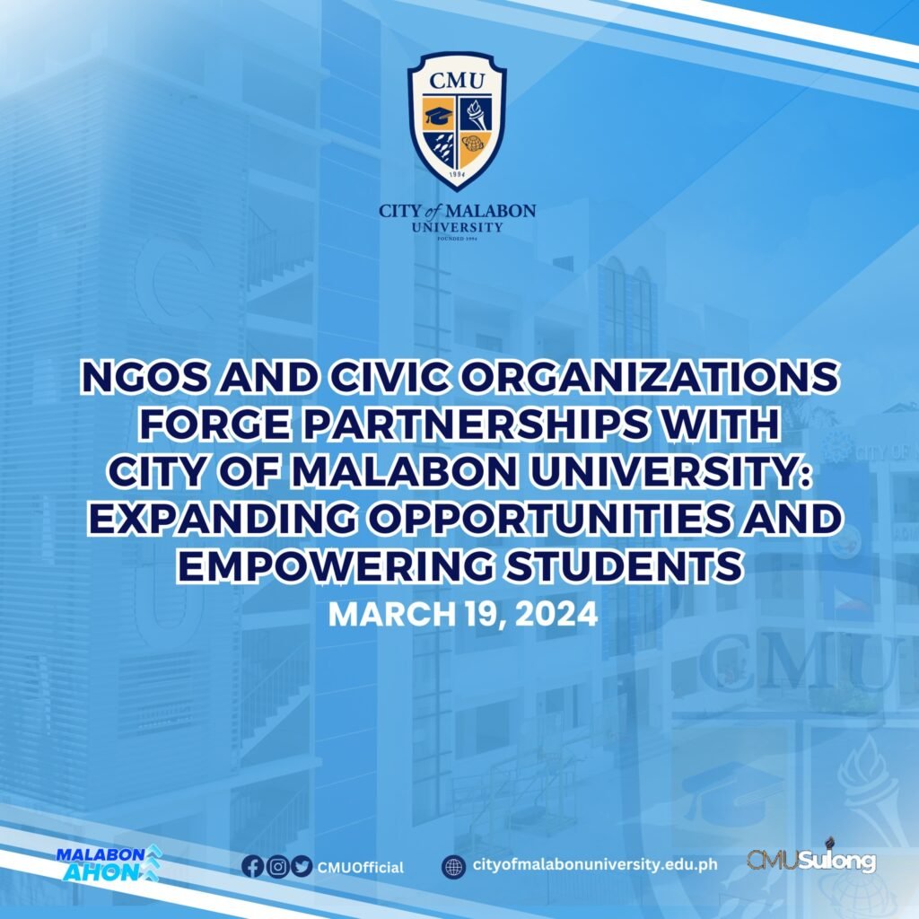 𝗡𝗚𝗢𝘀 𝗔𝗡𝗗 𝗖𝗶𝘃𝗶𝗰 𝗢𝗿𝗴𝗮𝗻𝗶𝘇𝗮𝘁𝗶𝗼𝗻𝘀 𝗳𝗼𝗿𝗴𝗲 𝗽𝗮𝗿𝘁𝗻𝗲𝗿𝘀𝗵𝗶𝗽𝘀 𝘄𝗶𝘁𝗵 𝗖𝗶𝘁𝘆 𝗼𝗳 𝗠𝗮𝗹𝗮𝗯𝗼𝗻 ...