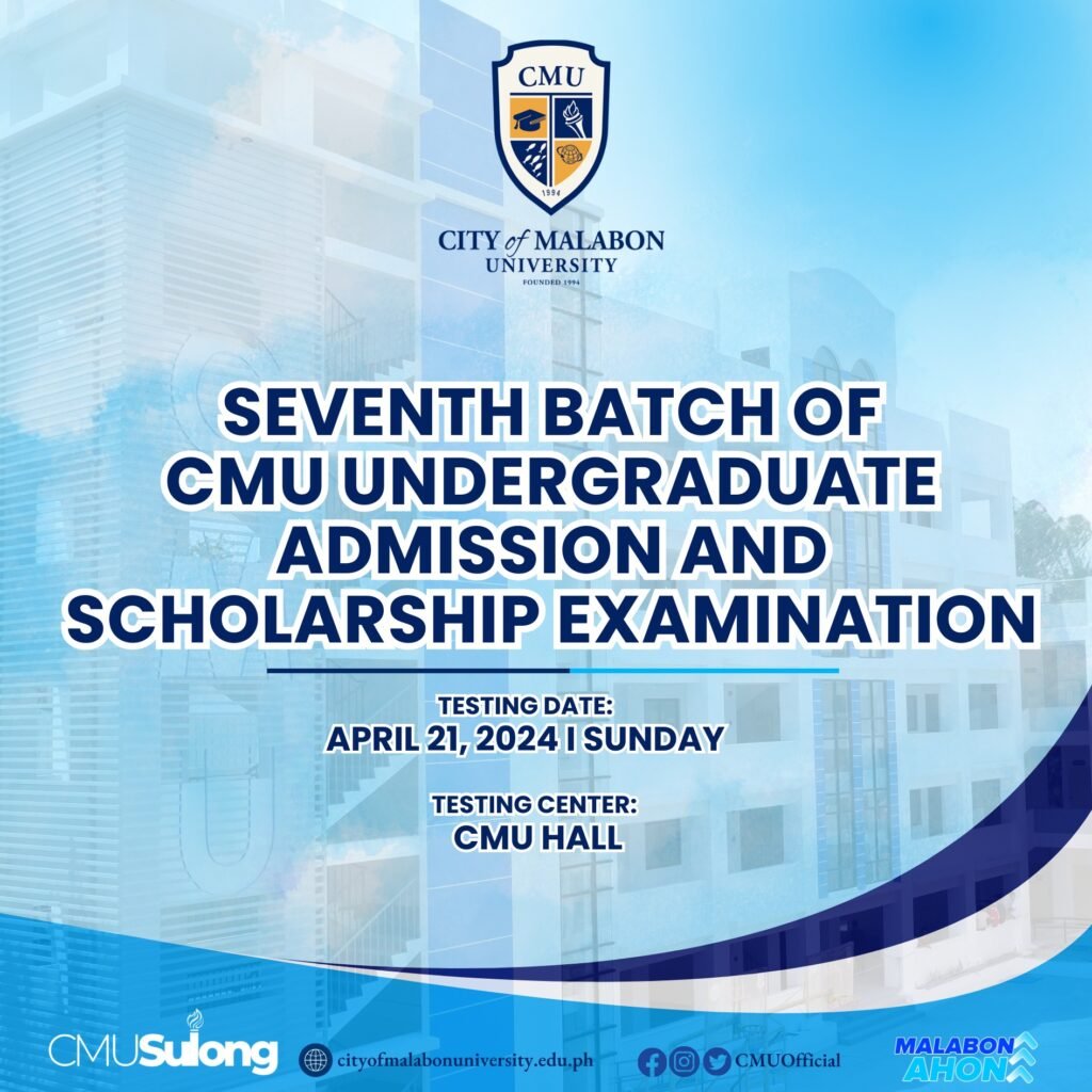 𝐒𝐞𝐯𝐞𝐧𝐭𝐡 𝐁𝐚𝐭𝐜𝐡 𝐨𝐟 𝐂𝐌𝐔 𝐔𝐧𝐝𝐞𝐫𝐠𝐫𝐚𝐝𝐮𝐚𝐭𝐞 𝐀𝐝𝐦𝐢𝐬𝐬𝐢𝐨𝐧 𝐚𝐧𝐝 𝐒𝐜𝐡𝐨𝐥𝐚𝐫𝐬𝐡𝐢𝐩 ...